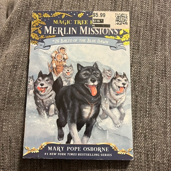 Toys | Magic Tree House Merlin Missions 26 Balto Of The Blue Dawn ...